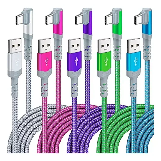 Paquete De 5 Cables Usb C, Cargador Tipo C De 10 Pies Y 3.1 | Bodega Aurrera en línea