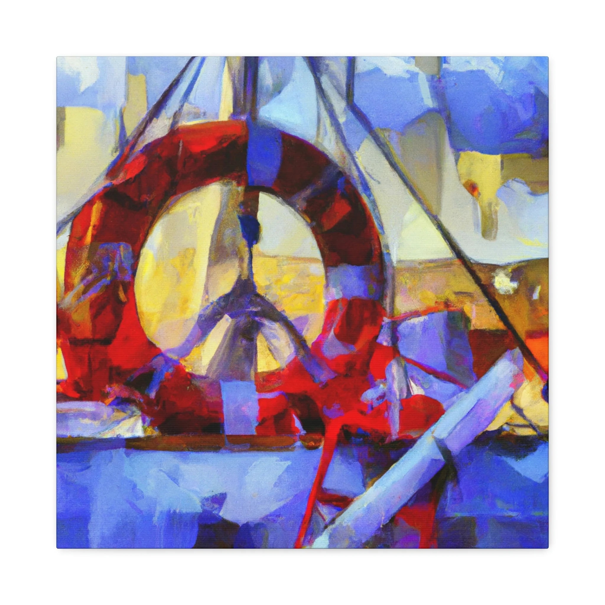 Raft of Life Struggle - Canvas - Walmart.com