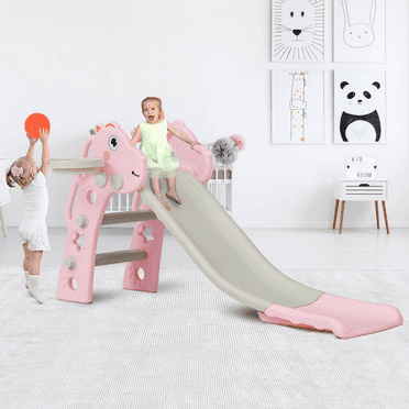 Step2 Play & Fold Junior Slide with Large Steps for Toddlers - Walmart.com