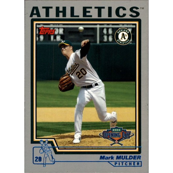 2004 Topps Opening Day #35 Mark Mulder MLB Baseball Trading Card ...