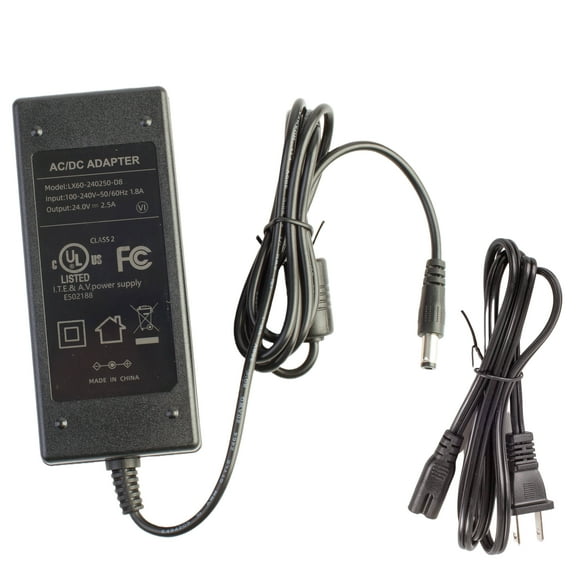 OLIVE- Ul Listed 9V Ac Power Adapter For Arduino Uno, Supply Cord Black ...