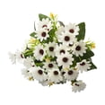 Artificial Chrysanthemum Daisy Flower Stem Multicolor Plastic Faux ...