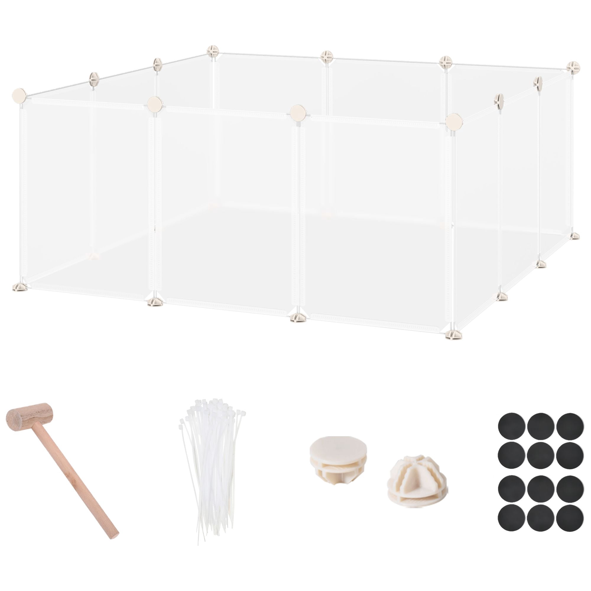 Click here for Unbranded White Small Animal Playpen - 41 X 41 Cus... prices