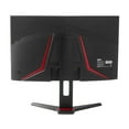 onn 27" Curved QHD (2560 x 1440p) 180Hz 1ms AMD FreeSync Gaming Monitor ...