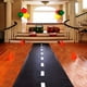 Racetrack Floor Ground Table Runner - Black Race Track Running Mat ...