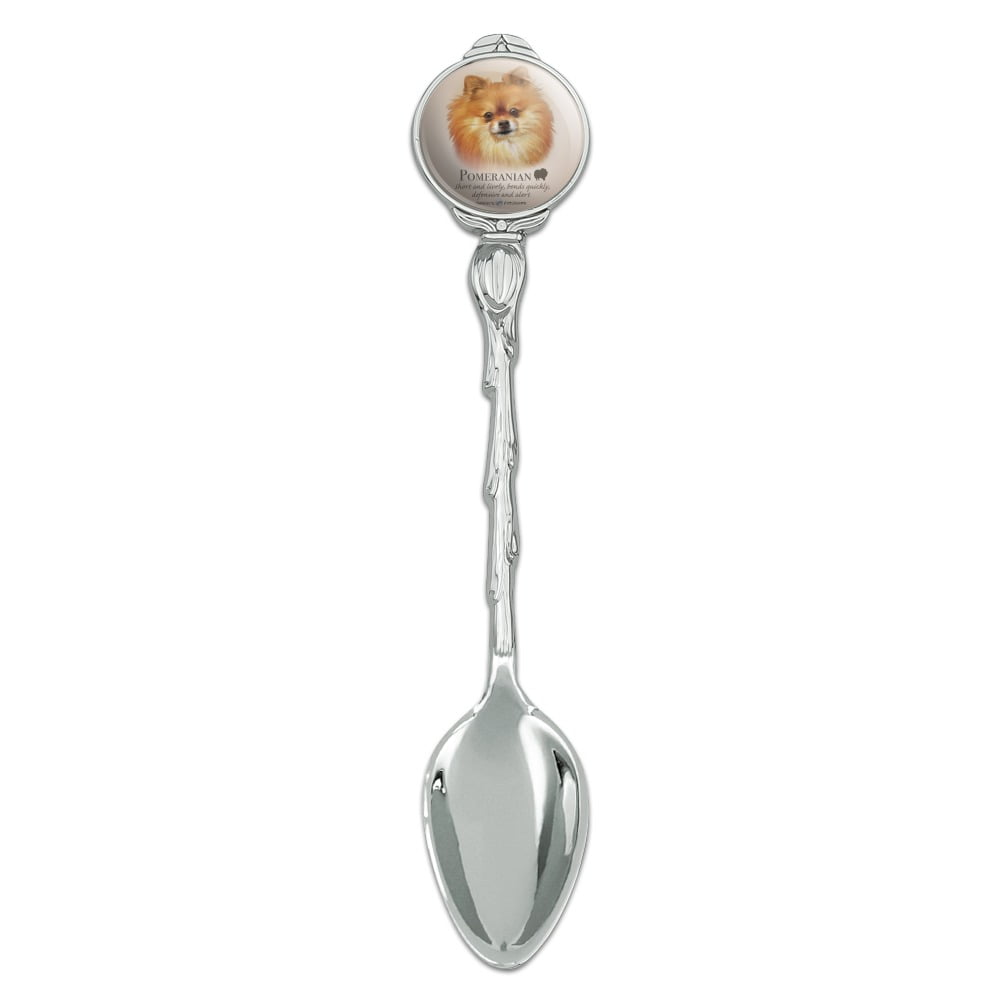 Pomeranian Dog Breed Novelty Collectible Demitasse Tea Coffee Spoon ...