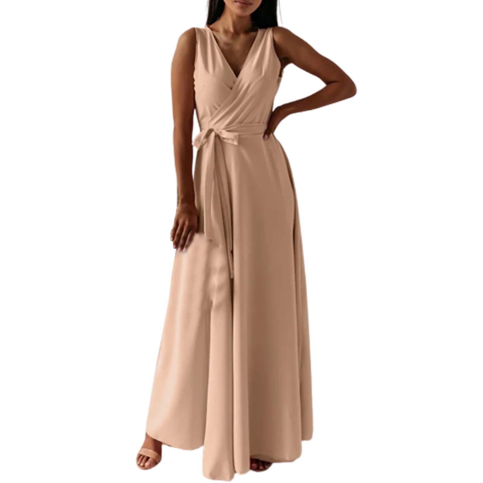 Click here for Tsadfhji Midi Black Skirt Elegant Sleeveless V Nec... prices