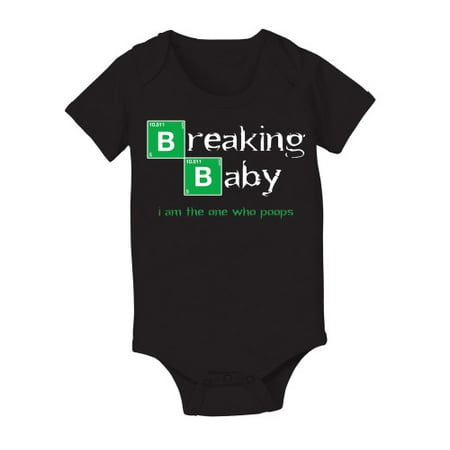 (black, regular, 6months) - Breaking Baby Funny Break Elements-Baby One ...
