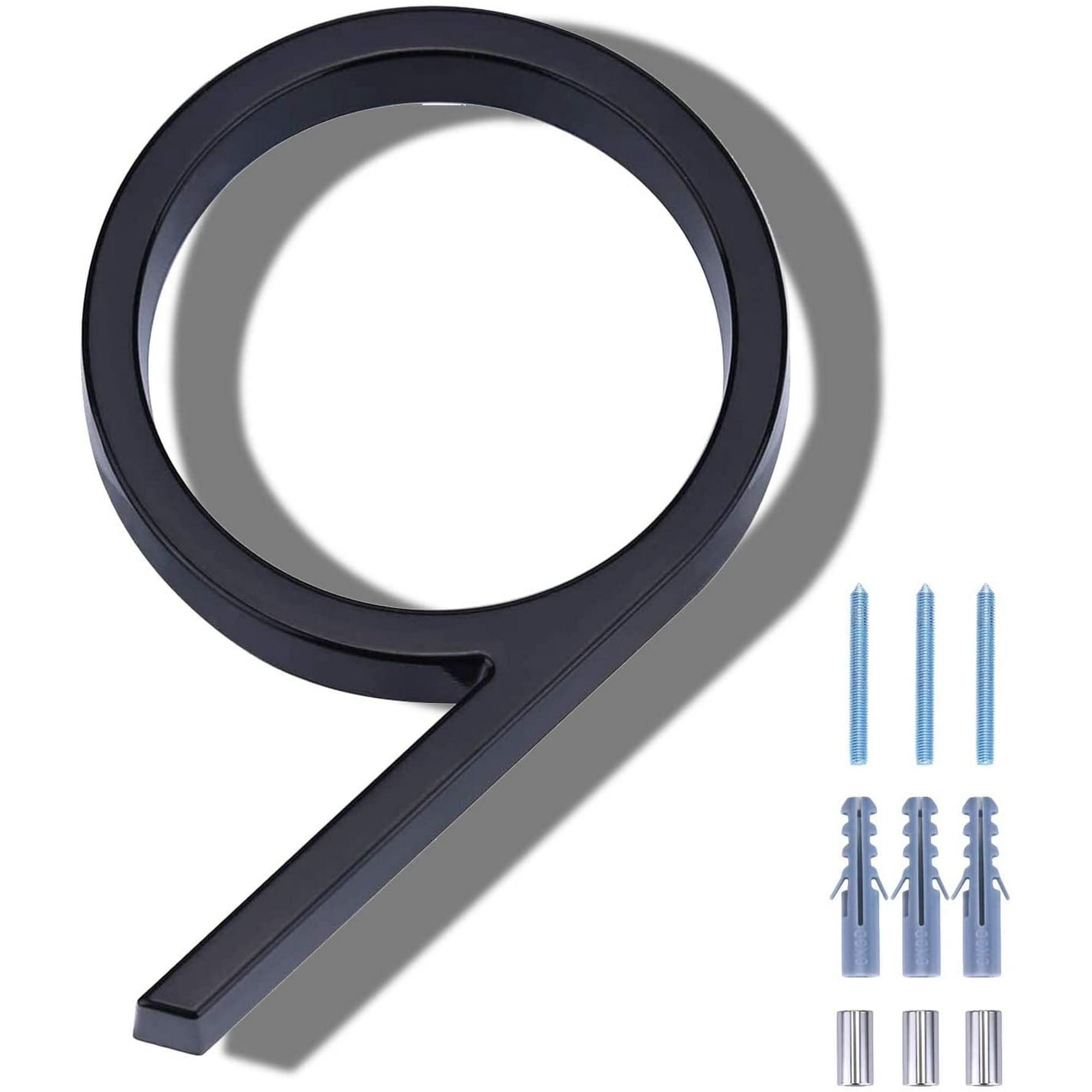 Floating House Numbers And Letters