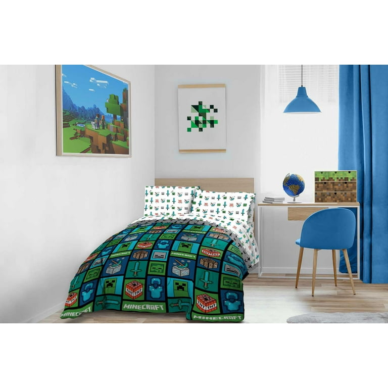 Minecraft Themed Bedding Twin Size