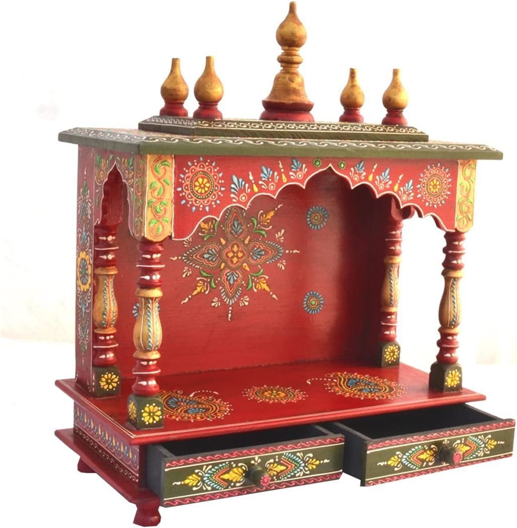 Wooden Temple/Home Temple/Pooja Mandir/Pooja Mandap/Temple for Home by ...