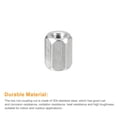 CERPXFF-M8 x 1.25-Pitch 9mm Length Coupling Nuts, 10pcs 304 Stainless ...