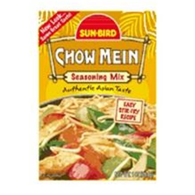 Sun-Bird Chow Mein Seasoning Mix 1 oz. Packet - Walmart.com