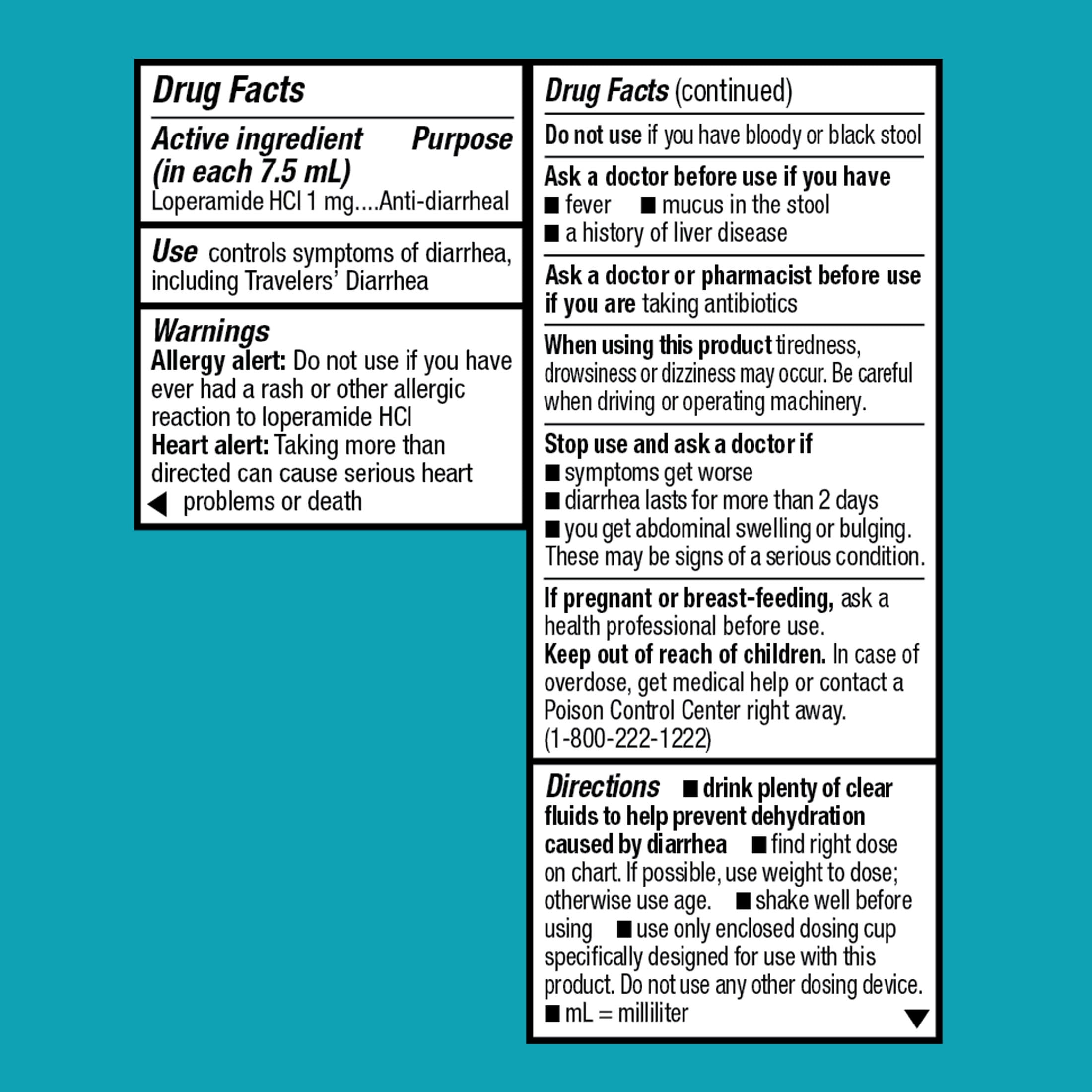 Brandclub - Equate Anti-Diarrheal Loperamide Hydrochloride, Mint Flavor ...
