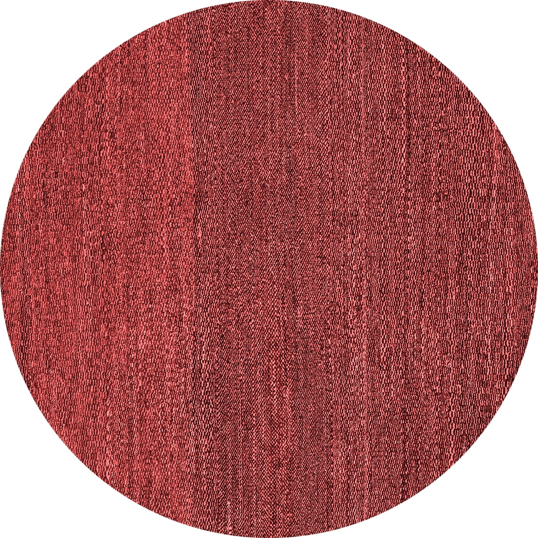 Ahgly Company Indoor Round Abstract Red Modern Area Rugs, 6' Round ...