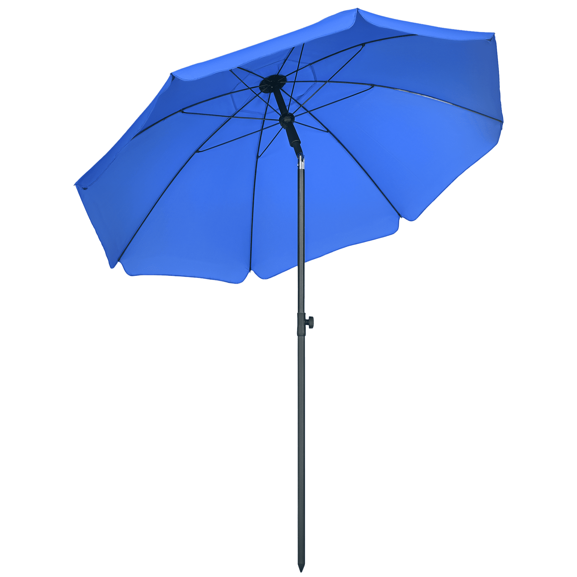 Click here for Outsunny 6ft Outdoor Beach Umbrella W/ Tiltable Uv... prices