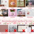1 Set 3Pcs 3 Styles Paper Self Adhesive Stickers Rectangle Word ...