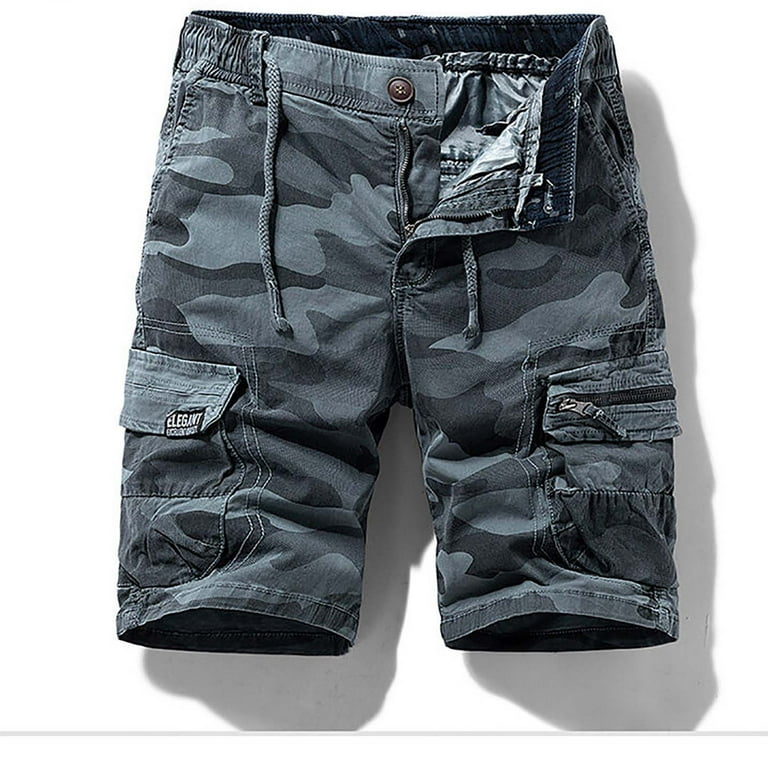 AXXD Men Shorts With Zipper Pocket Summer Shorts Multi AXXD Men Shorts With Zipper Pocket Summer Shorts Multi