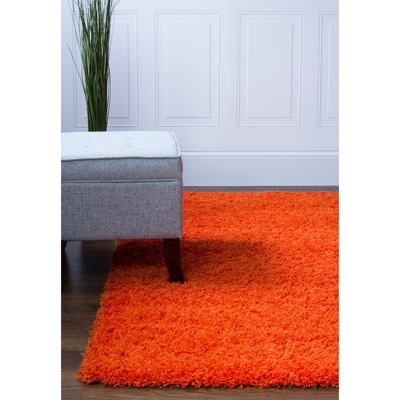 Super Area Rugs, Cozy Plush Solid White Shag Rug , 2' x 3' - Walmart.com