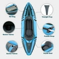 PRO MARINE Inflatable Kayak Set, 1 Person Blow Up Boat with Air Pump ...