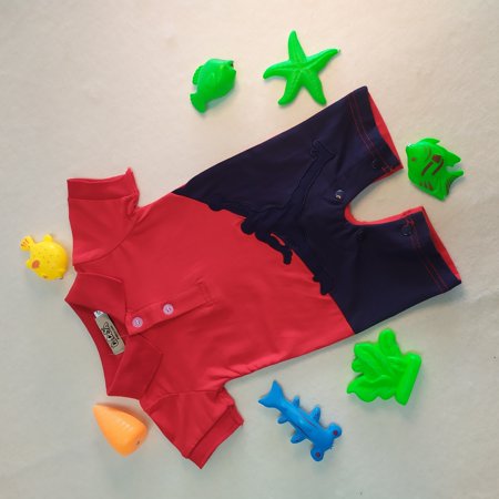 Kids summer clothes upper and lower body suit cute fashion children ...