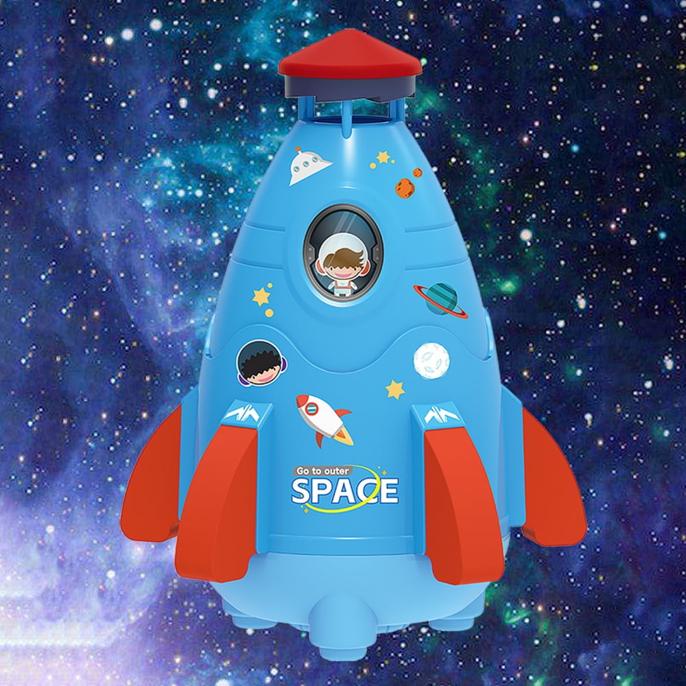 Flying Rockets Water Spray Sprinkler Toys Rotating Children's Garden ...