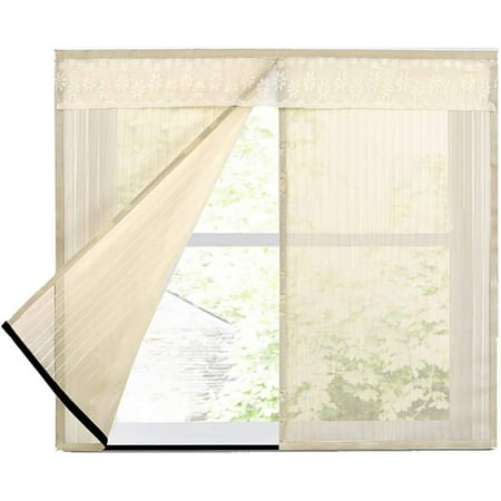 Magnetic Fly Screen for Window Mesh, Mosquito Insects Window Screen ...