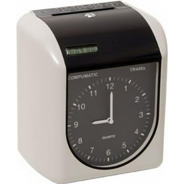 Acroprint Model 150 Analog Automatic Print Time Clock with Day/1-12 ...