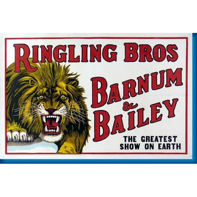 Best Posters Ringling Bros. Circus Lion 11Inx17In Mini Poster 11x17 ...