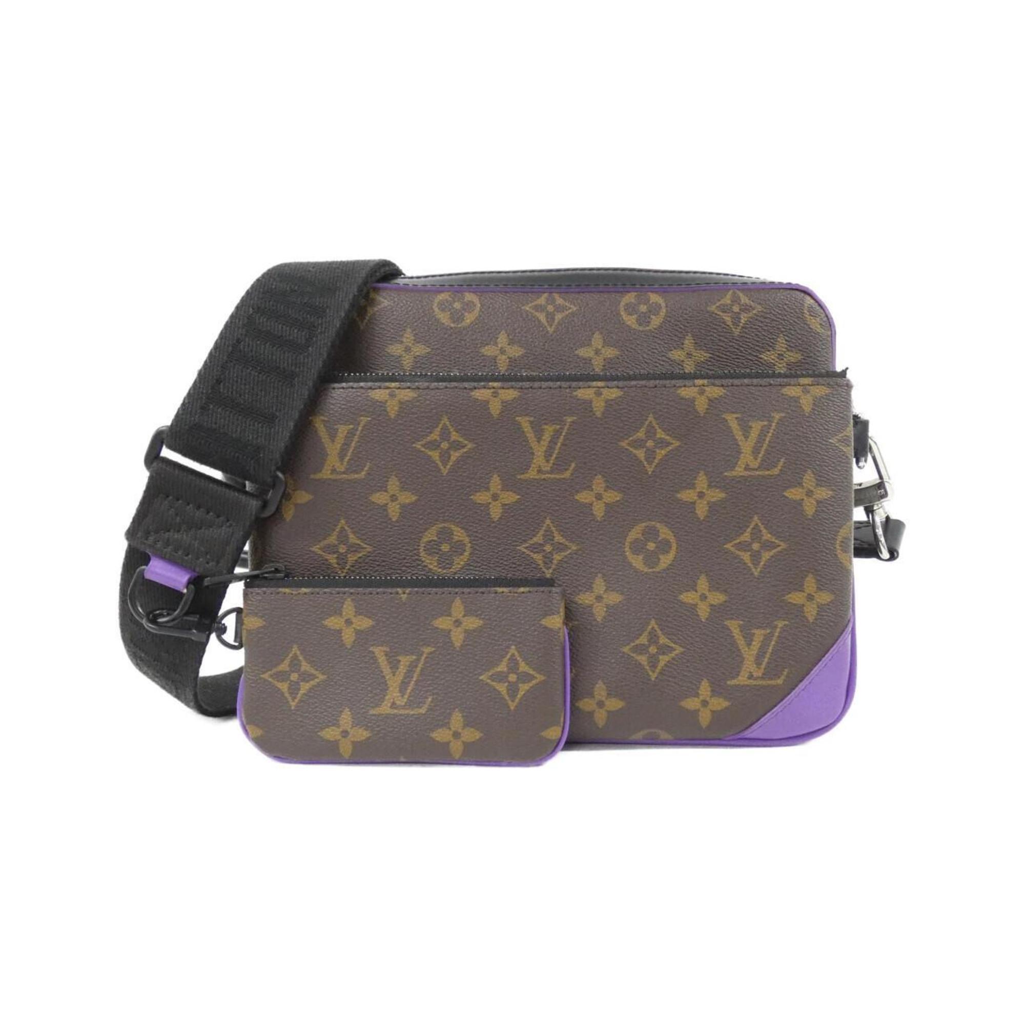 Pre-Owned Louis Vuitton Monogram Macassar (LV Color Mania) Trio ...