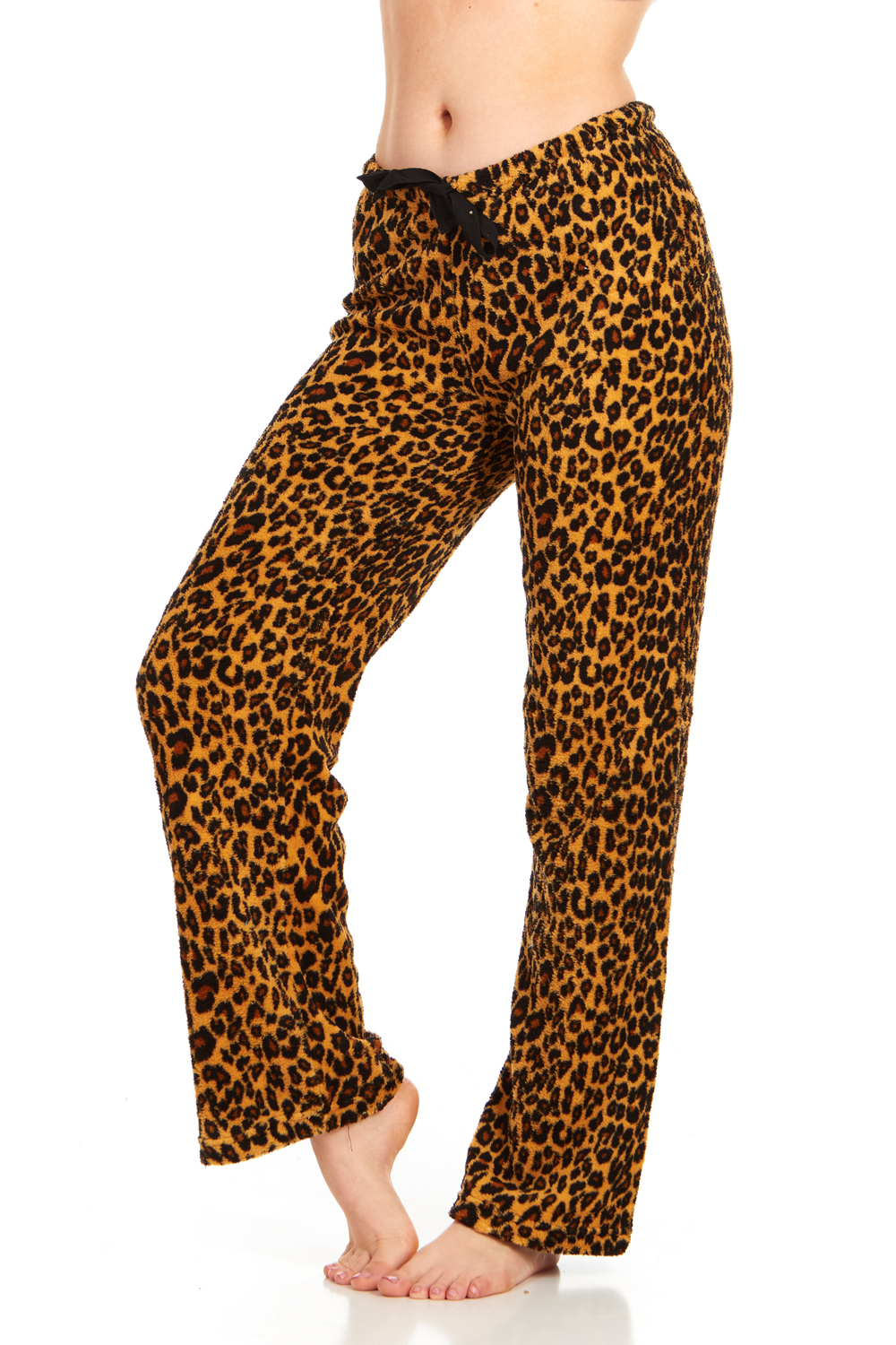 DARESAY Women's Super-Soft Plush Fleece Pajama Bottoms/Printed Lounge Pants - Walmart.com