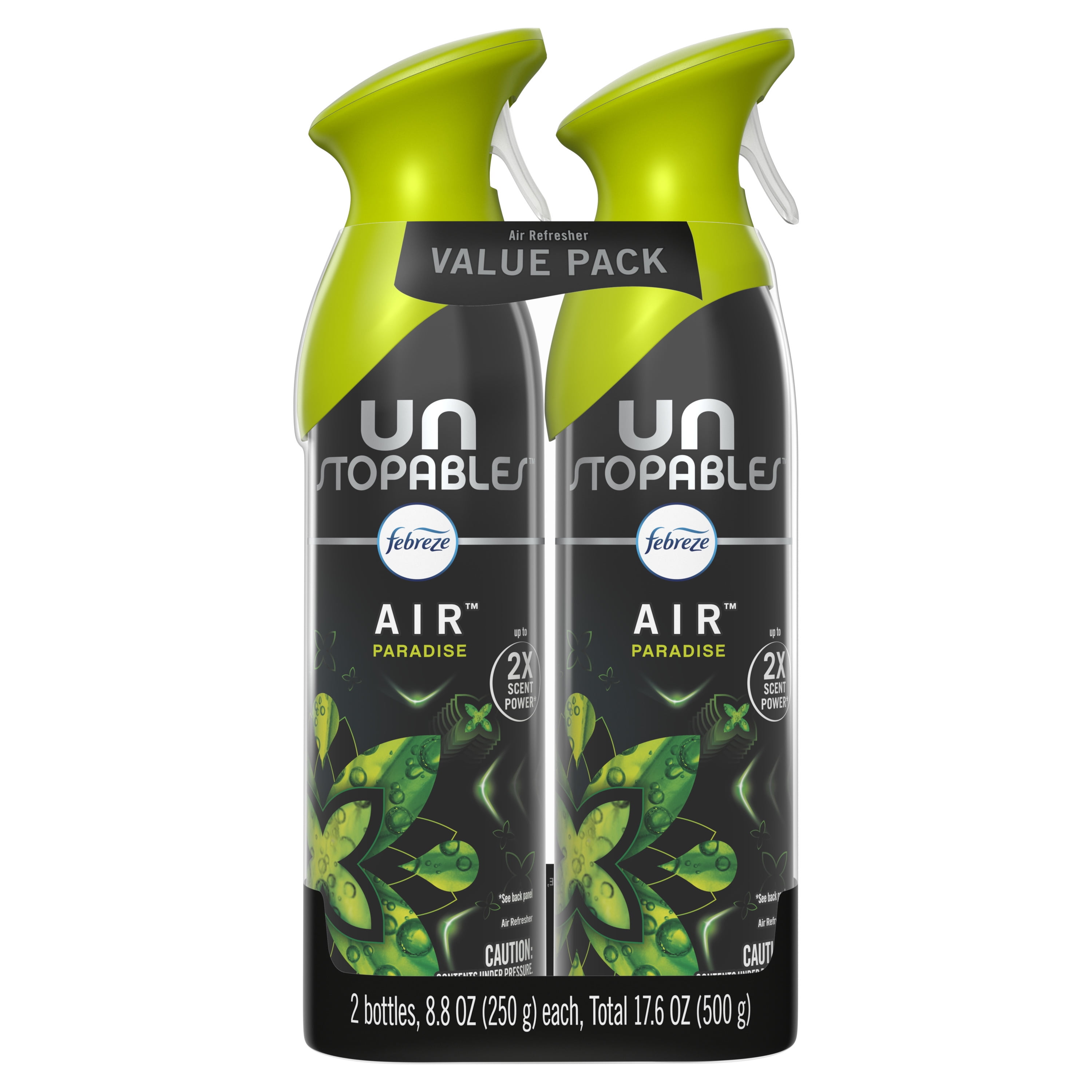 Febreze Unstopables Air Effects Air Freshener Paradise, 8.8 oz, 2 ct ...