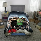 WWE Kids Comforter and Sham, 2-Piece Set, Twin/Full, Reversible, Grey ...