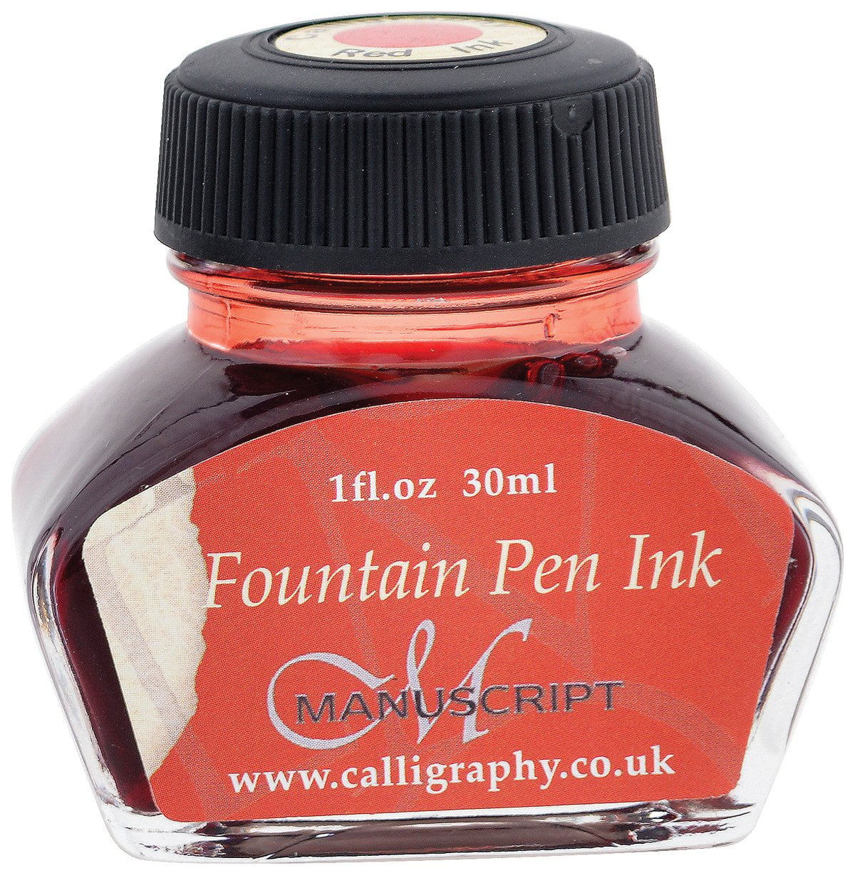 Manuscript Fountain Pen Ink 30ml-Red - Walmart.com
