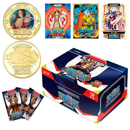 Booster Japanese Anime One Pieces Rare Cards Box Luffy Zoro Nami ...