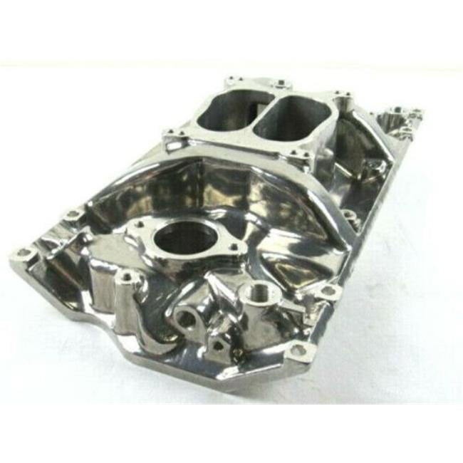 SBC 350 Holeshot Vortec Intake Manifold, Polished - Walmart.com