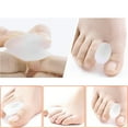 Onemayship Silicone Gel Toe Separator, Orthotics Bunion Spacer, Pain ...