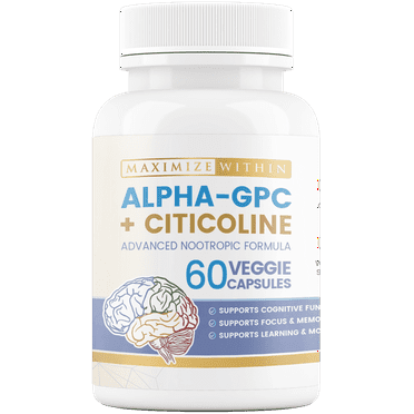Jarrow Formulas Alpha GPC 300mg, Brain Function Support, Health ...