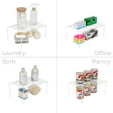 Smart Design Cabinet Storage Shelf Rack - Medium- 8.5 x 13.25 inch ...