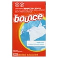 Bounce Fresh Linen Scented Fabric Softener Dryer Sheets, 120 Count ...