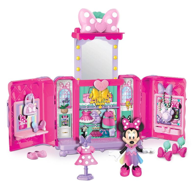 Minnie Mouse Sweet Reveals Glam & Glow Playset - Walmart.com