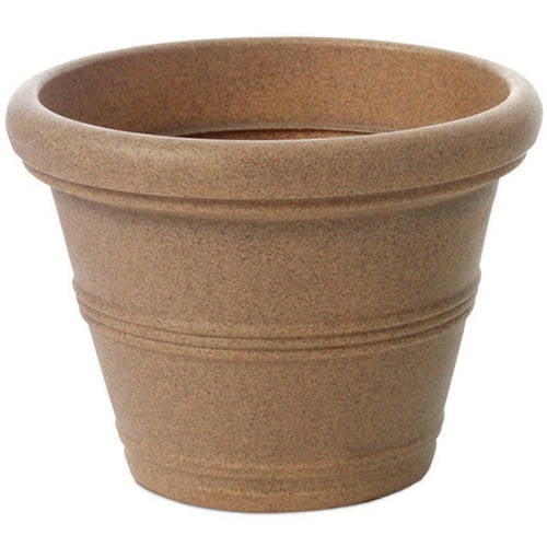 Tusco 24.5" Round Rolled Rim Planter - Walmart.com