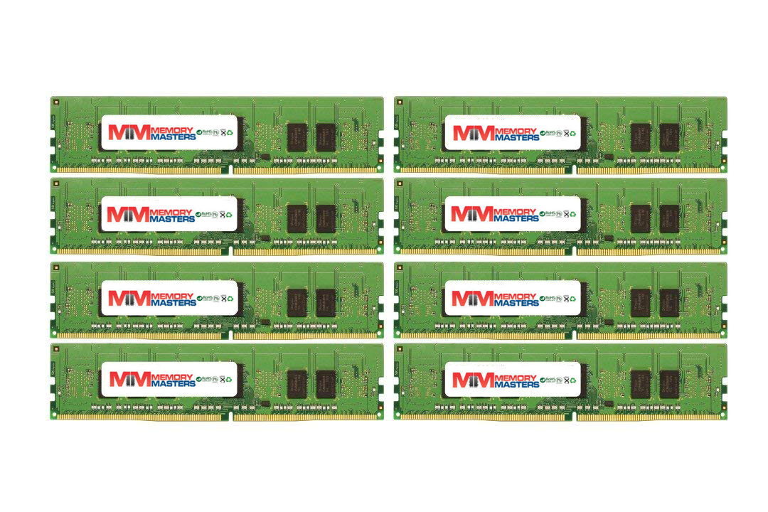MemoryMasters 128GB (16x8GB) DDR4-2133MHz PC4-17000 ECC RDIMM 1Rx4 1.2V Registered Memory for ...
