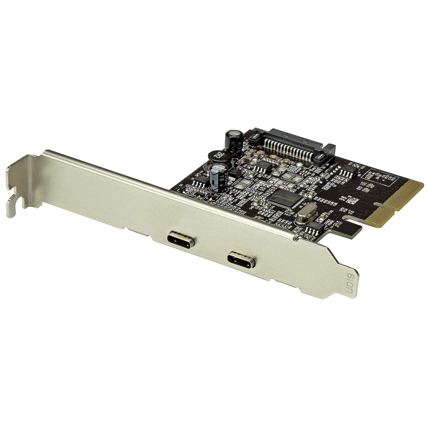StarTech.com Dual Port USB-C Card – 2X USB-C – USB 3.1 PCI–e Card with ... StarTech.com Dual Port USB-C Card – 2X USB-C – USB 3.1 PCI–e Card with ...