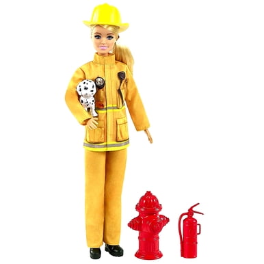 Barbie Firefighter You Can Be Anything Doll 10.5" | Walmart Canada