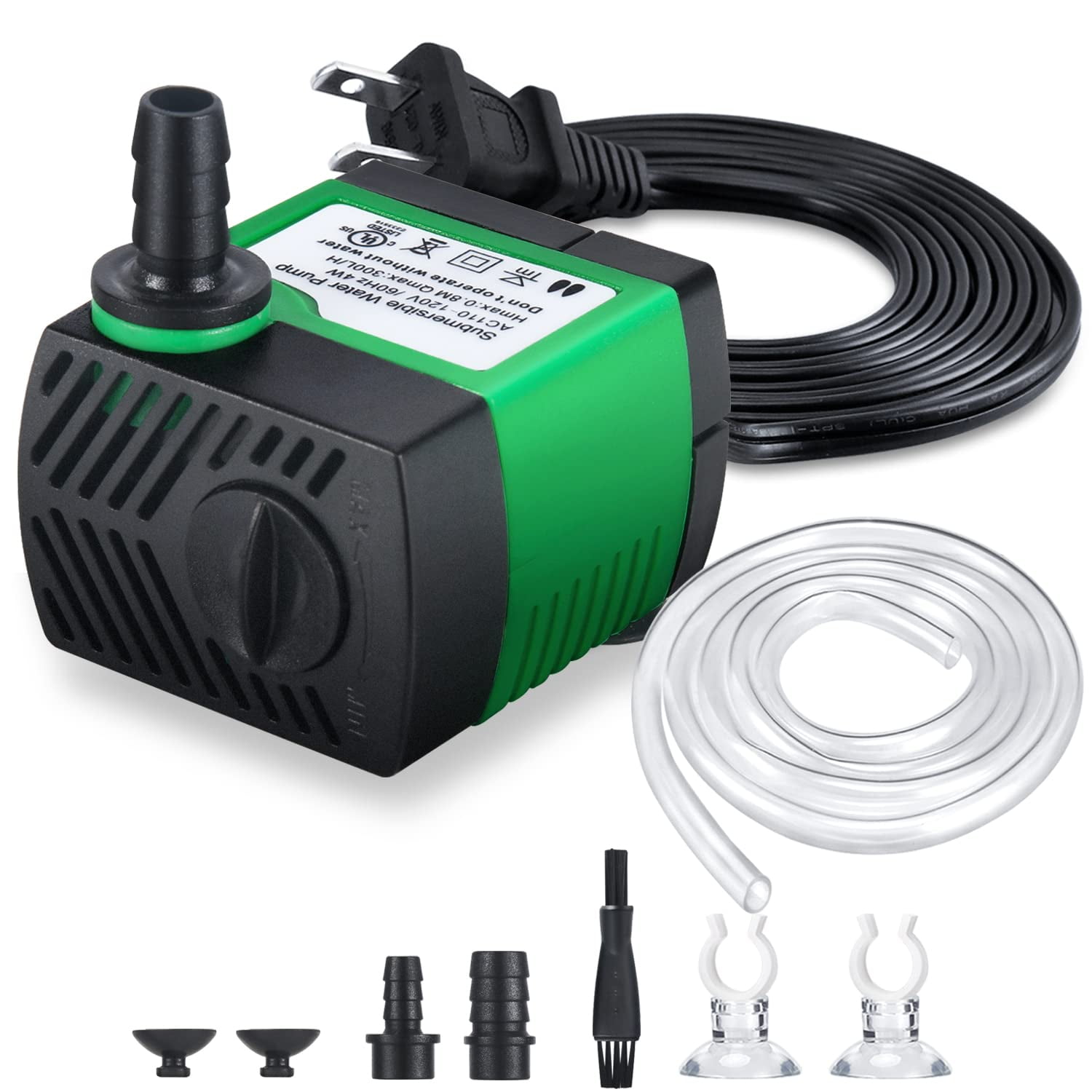 Click here for Cwkj Fountain Pump  80gph (4w 300l/H) Water Founta... prices