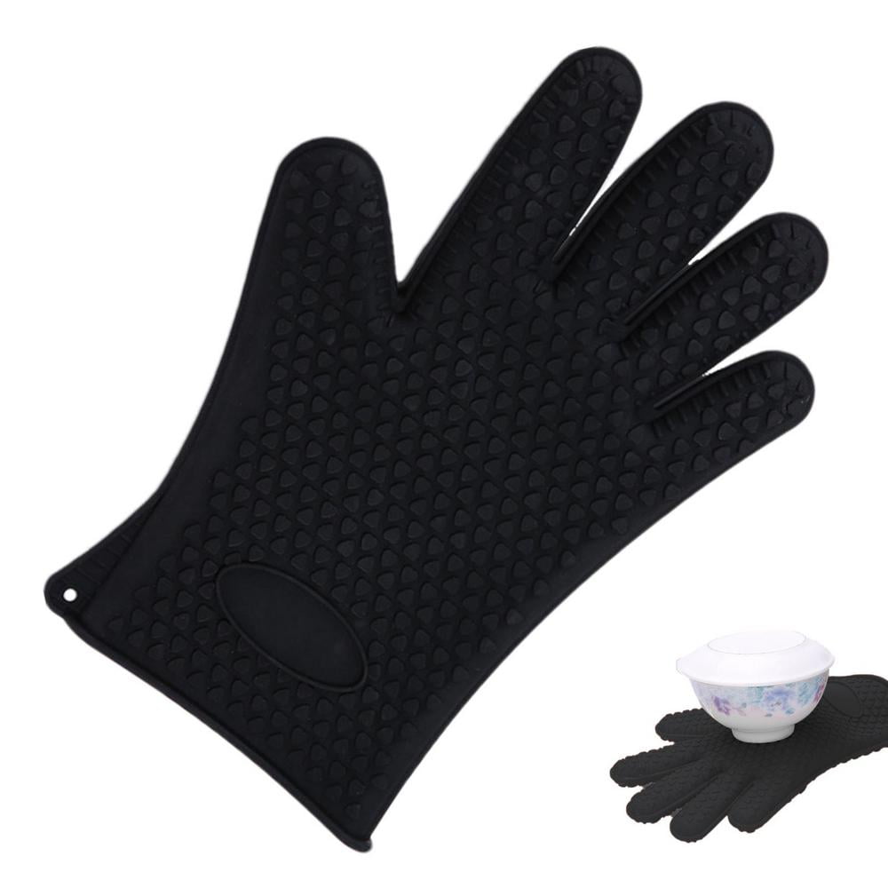 1PC Kitchen Silicone Oven Gloves | Cooking Gloves Microwave Mittens ...
