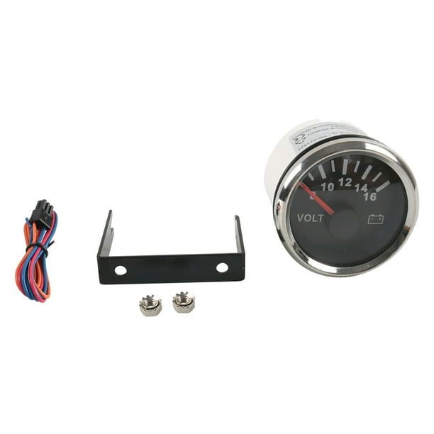 52mm Voltmeters Universal Voltage Meters8-16V Voltage Gauges For Boat ...