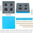 1Set Wood Cutting Dies with Steel and Plastic Mold Decorative Embossing ...