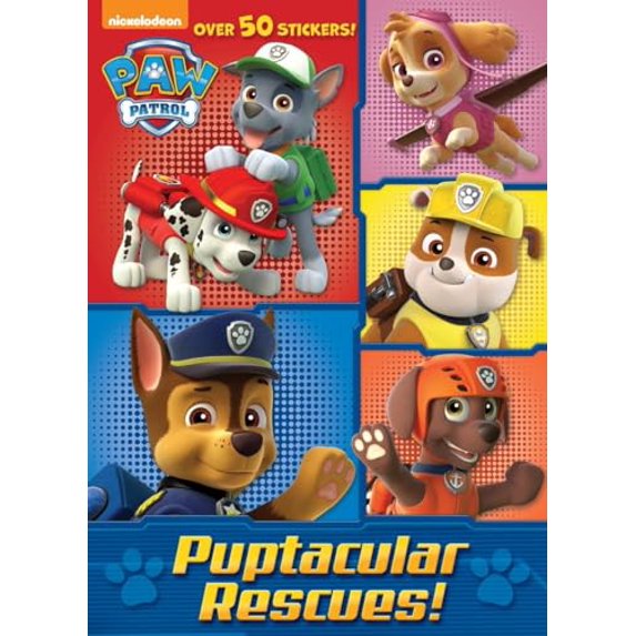 Pre-Owned Puptacular Rescues! (Paw Patrol) (Paperback) 0553539051 ...